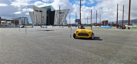 Mini Magic Happiness Is Mini Shaped Says The Window Sticker On The Front Of This Austin Mini