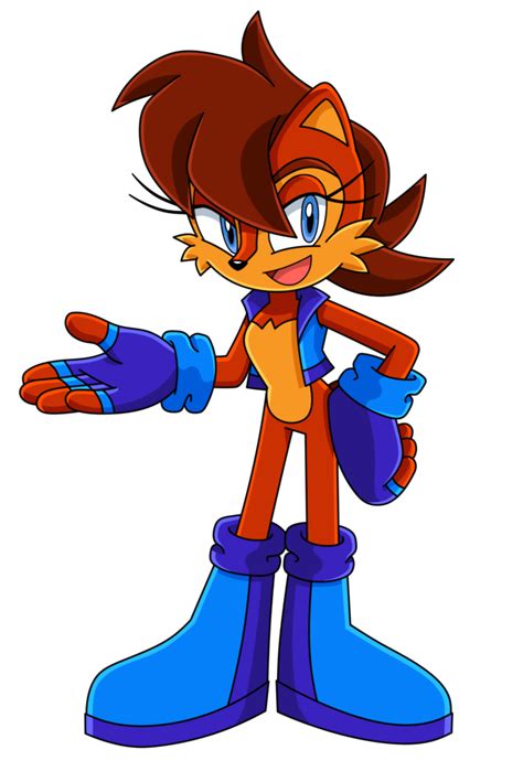 Sally Sonic X Style 2 By Chloeheartrocks On Deviantart
