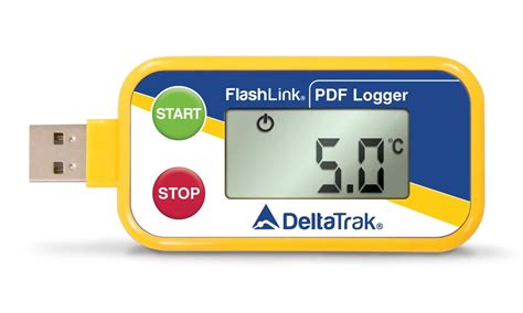 Flashlink® Usb Pdf Reusable Data Logger Deltatrak Global