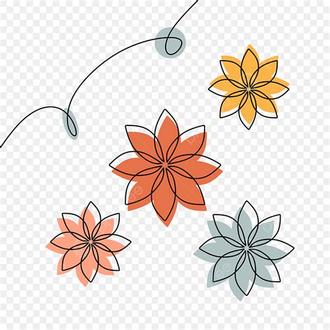 Flor De Color Pastel Decorativo Png Dibujos Flor Pastel Color Png Y