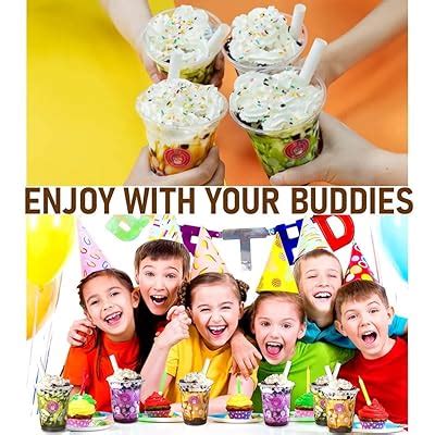 Buy O S Bubble Boba Tea Kit Instant Marbling Boba Tea Party Kit Serving Bubble Tea Kit