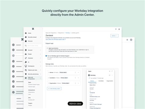 Workday App Integration With Zendesk Support