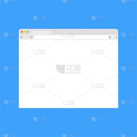 浏览器窗口。以扁平样式进行 Web 浏览器。窗口概念互联网浏览器。样机屏幕设计。矢量插图概念