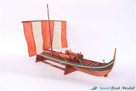 Skuldelev 2 Viking Ship Model Clinker Built Model Boat