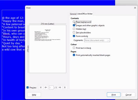 Not Able To Change Page Format Color English Ask LibreOffice