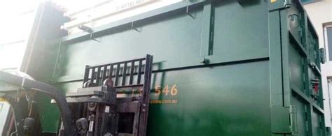 Craneable Skip Bins 1 5m3 Crane Bins Craneable Skip Bin Manufacture Australia New Bridge Services