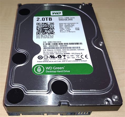 Yahoo!オークション - WestrenDigital WD20EZRX 2TB①