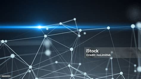 플레어 연결 점 들을 추상화 합니다 기술 배경입니다 디지털 그림입니다 네트워크 개념 3차원 형태에 대한 스톡 사진 및 기타 이미지 3차원 형태 개념 건축물 Istock