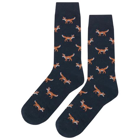 Small Fox Socks Fun And Crazy Socks At