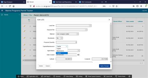 Oracle Passing Value From Interactive Report To Editting Modal Dialog