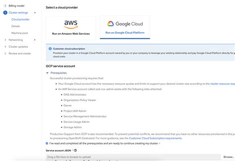 Creating A OSD In GCP With Existing VPCs Red Hat Cloud Experts Documentation