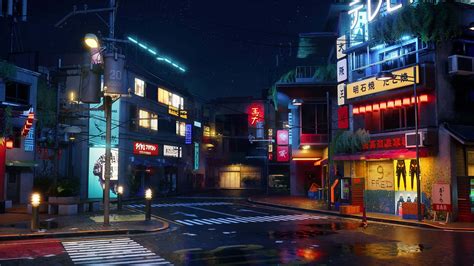 100 Anime Street Wallpapers