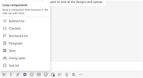 Can We Add Loop Component Using Any Code Or Power Automate Or Graph Api