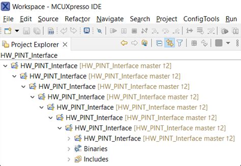 Go Into A Project Nests The Project Inside Nxp Community