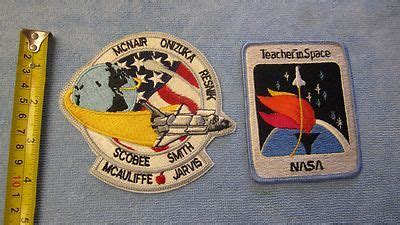 Sts 51l Space Shuttle Challenger Disaster Nasa Flight Patch Set Space