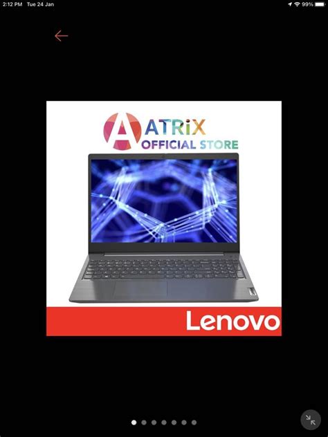 Reserved Lenovo 15 6 Laptop Narrow Bezel Celeron N4120 4gb Ram 256gb Ssd Win11 Pro