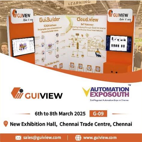 Automationexposouth Guiview Scada Iiot Industrialautomation Guiview