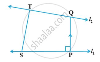 Shortest Distance Between Two Lines Shaalaa