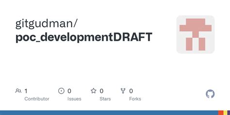 Github Gitgudmanpocdevelopmentdraft
