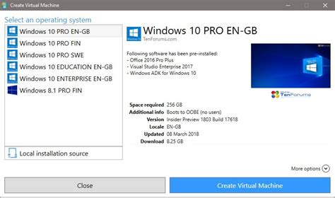 hyper v create custom virtual machine gallery tutorials