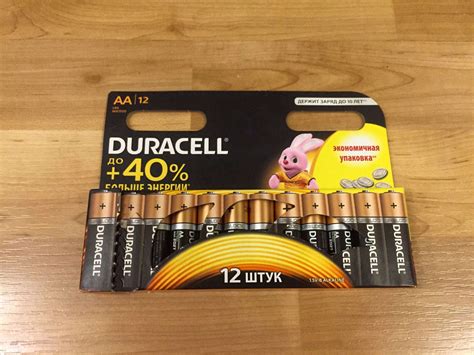 Элемент питания DURACELL Basic LR6-12BL AA бл 12 — купить в интернет ...