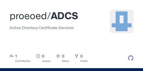 Github Proeoed Adcs Active Directory Certificate Services