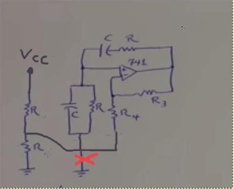 Why Does This Oscillator Not Generating Signal Rather Giving Away Singals From The Dc Source