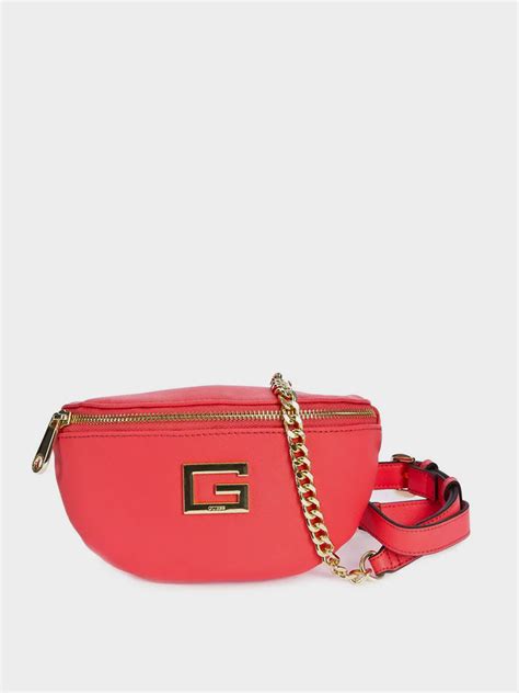 Поясная сумка GUESS PW7418-P2125-COR для женщин, цвет: Оранжевый ...