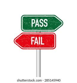 1 519 Pass Fail Stock Vectors Images Vector Art Shutterstock