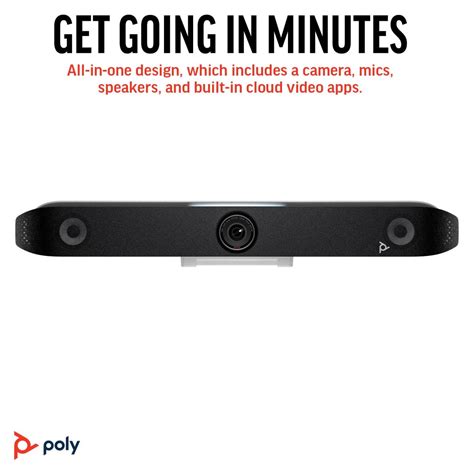 Hp Poly Studio X All In One Video Bar D K Aa Abb Redcorp Com En