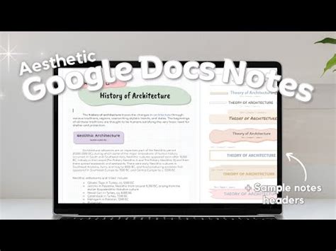 Best HOW TO ACHIEVE AESTHETIC NOTES IN GOOGLE DOCS I Tips To Take Notes In Google Docs Artofit
