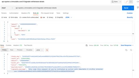 Get Signable Withdraw Details Return Different Input Amount · Issue 100 · Immutableimx Core