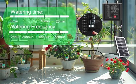 Solar Drip Irrigation System Kit Solar Automatic Watering