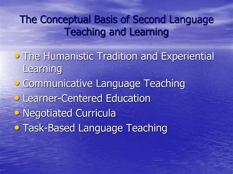 The Communicative Language Teaching Approachppt