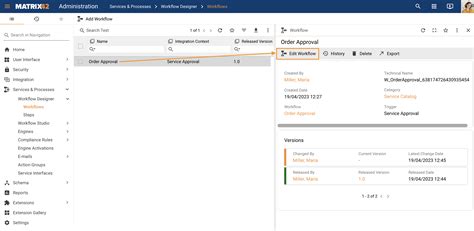 Workflow Designer Matrix42 Self Service Help Center