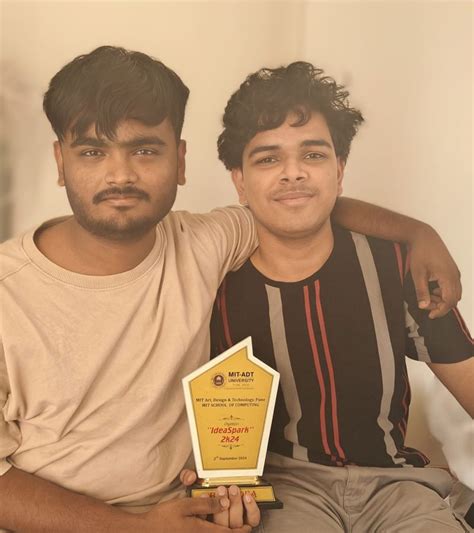 Harsh Pandey On Linkedin Innovation Techforgood Ideaspark2024 Mitadt Bestidea Teamwork