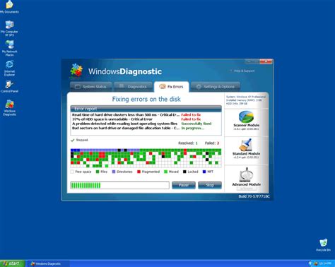 Windows Diagnostic Removal Report