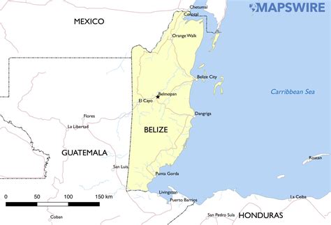 Where Is Belize Belize Location And Geography