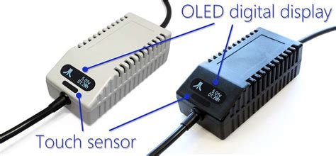 Atari XL XE PSU OLED Digital Gray US Replacement Atari XL XE Power Supply US Plug