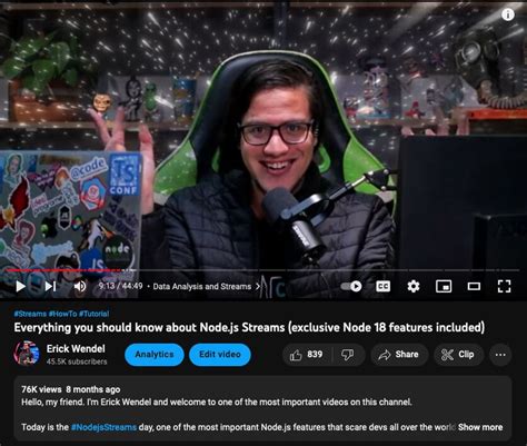 My Node Js Streams Free Crash Course Has Reached Almost 100k Views 🤯🔥 Here Are My Thoughts On