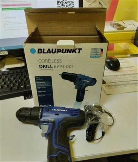 Аккумуляторная дрель-шуруповерт Blaupunkt 10,8 V | Festima.Ru – частные ...