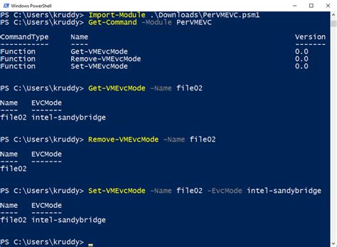 PowerCLI Configuring Per VM EVC Kmruddy Com