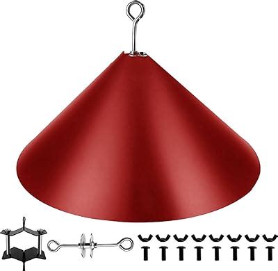 24-inch Large Outdoor Squirrel Baffles for Bird Feeders Pole and ...