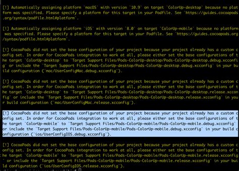 Cocos Creator 报错：the Sandbox Is Not In Sync With The Podfilelock Run