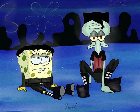 Spongebob Gothpants By Marmitoon On Deviantart