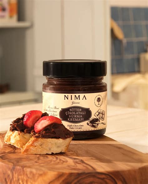 Nima Gurme Bitter Çikolatalı Hurma Kreması 260 Gr