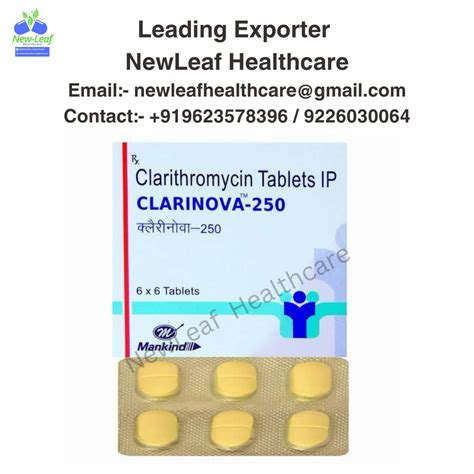 Clarithromycin 250 Mg Tablets At ₹ 540 Stripe Anti Biotic Medicines