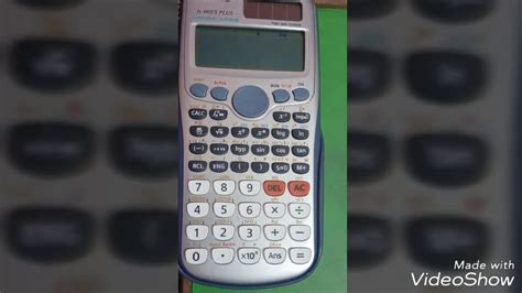 how to convert from polar to rectangular form using calculator fx991es