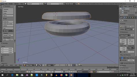 Modeling How To Separate The Selection Of A Duplicate Mesh Blender