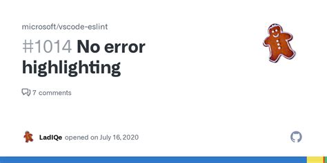 No Error Highlighting · Issue 1014 · Microsoftvscode Eslint · Github
